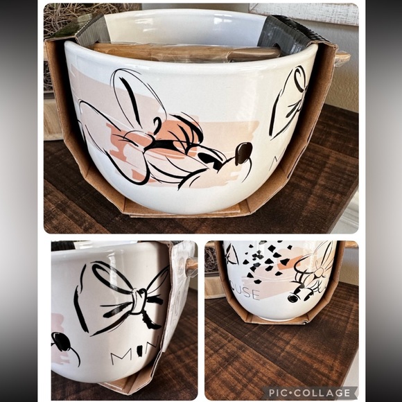 Dining | Nwt Minnie Mouse Noodle Bowl | Poshmark
